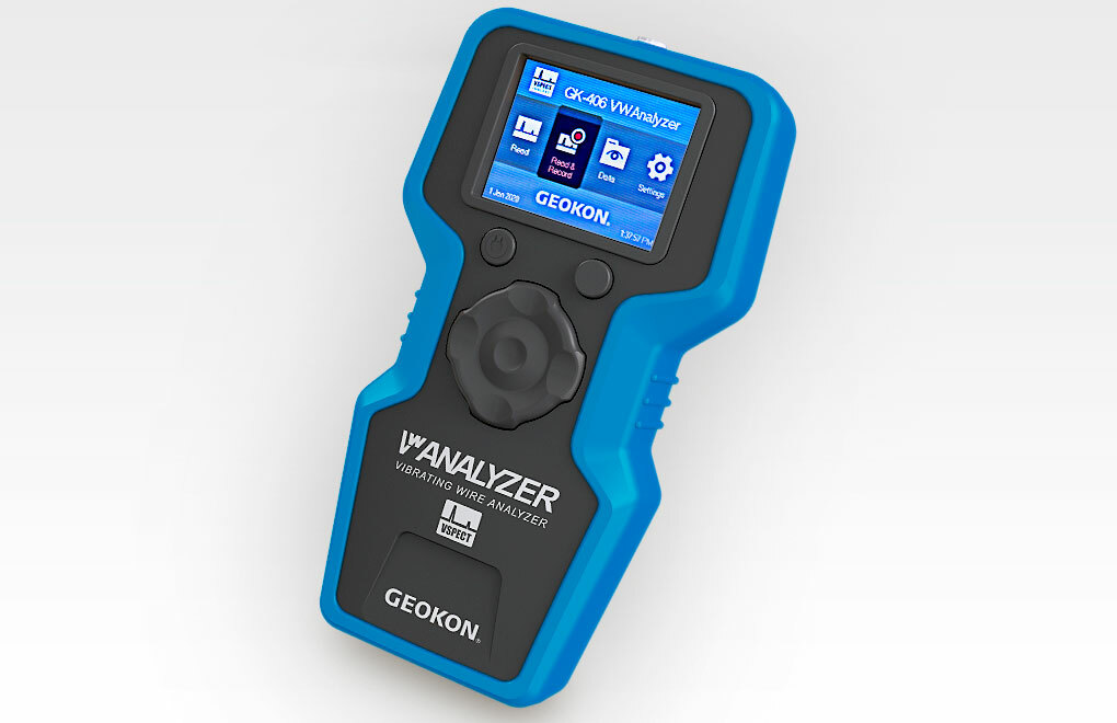 Máy đọc cảm biến dây rung/ Vibrating Wire Analyzer | Model GK-406 ...